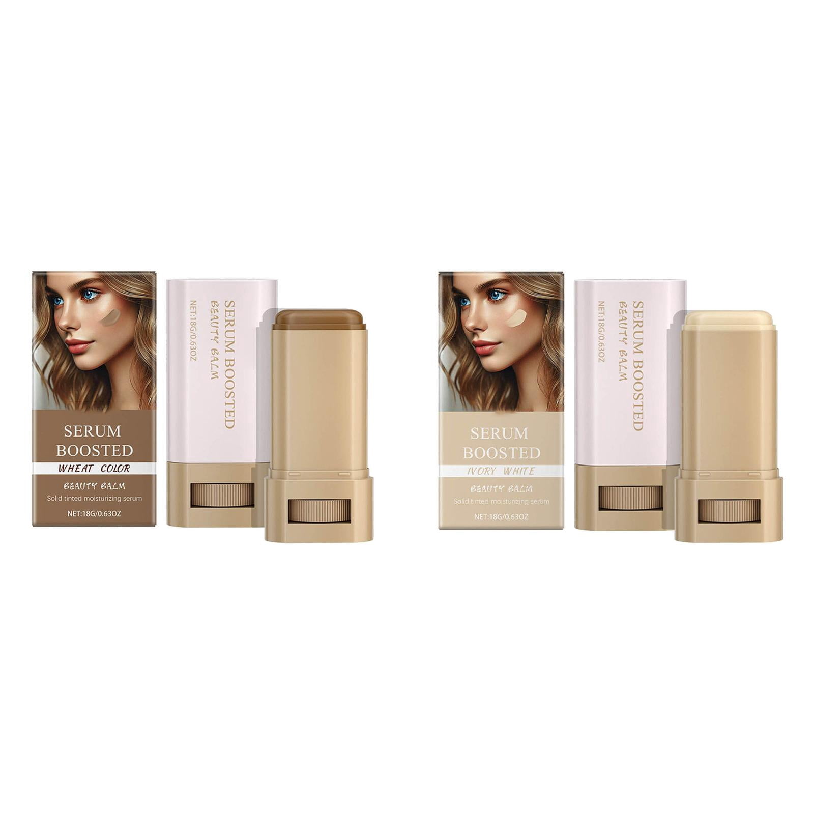 Foundation Stick Beauty Balm Serum Boosted Skin Tint, Solid Tinted ...