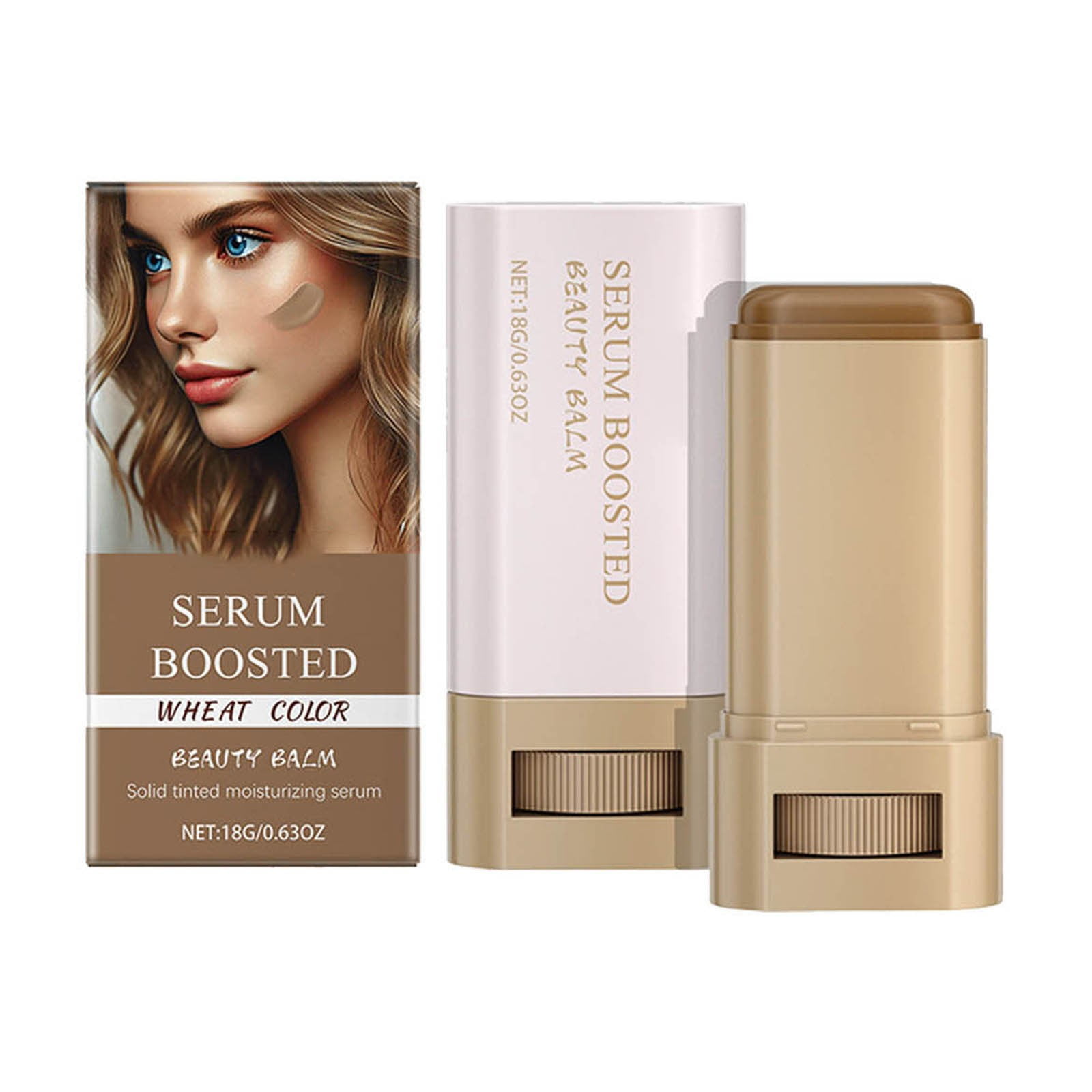Foundation Stick Beauty Balm Serum Boosted Skin Tint, Solid Tinted ...