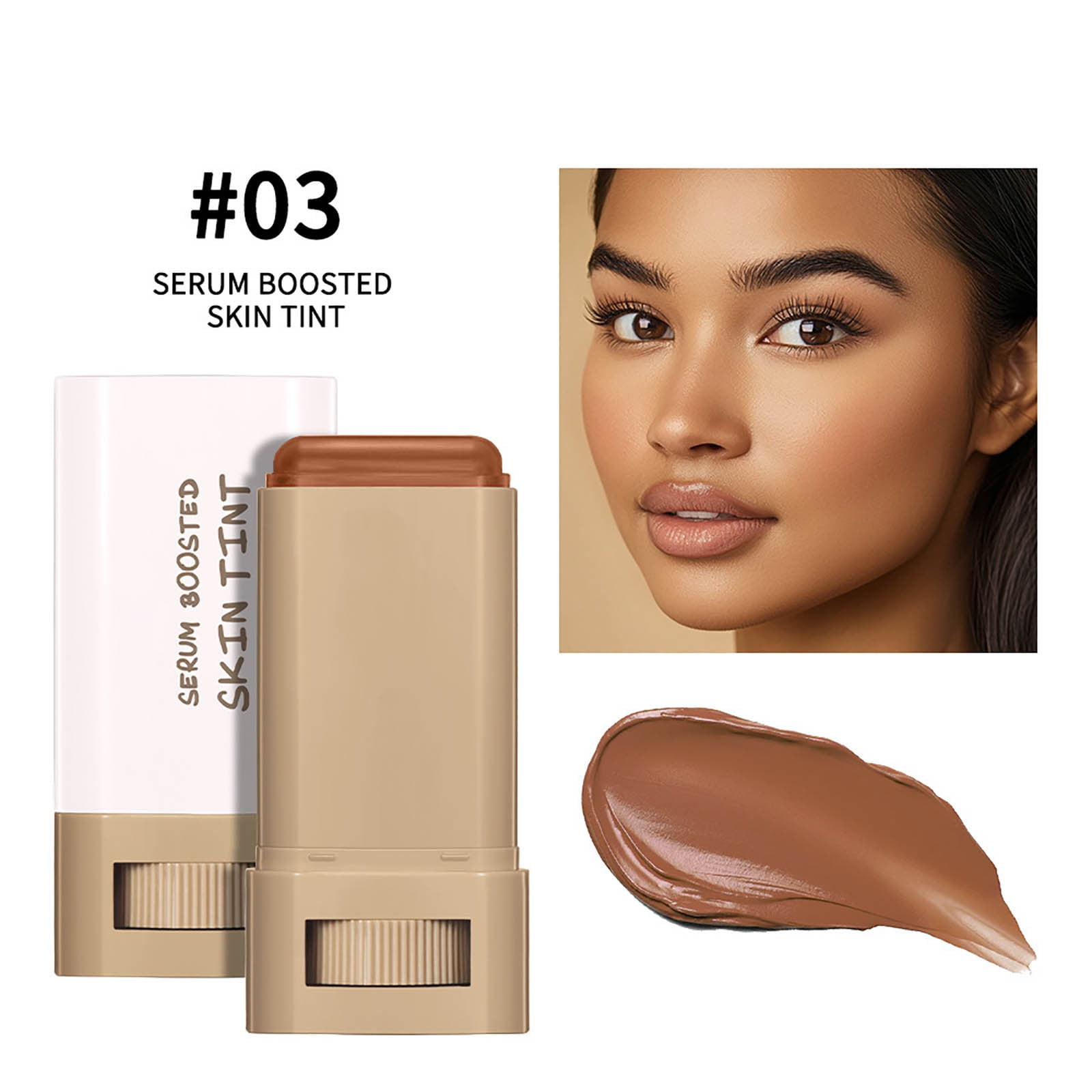 Foundation Stick Beauty Balm Serum Boosted Skin Tint, Solid Tinted ...