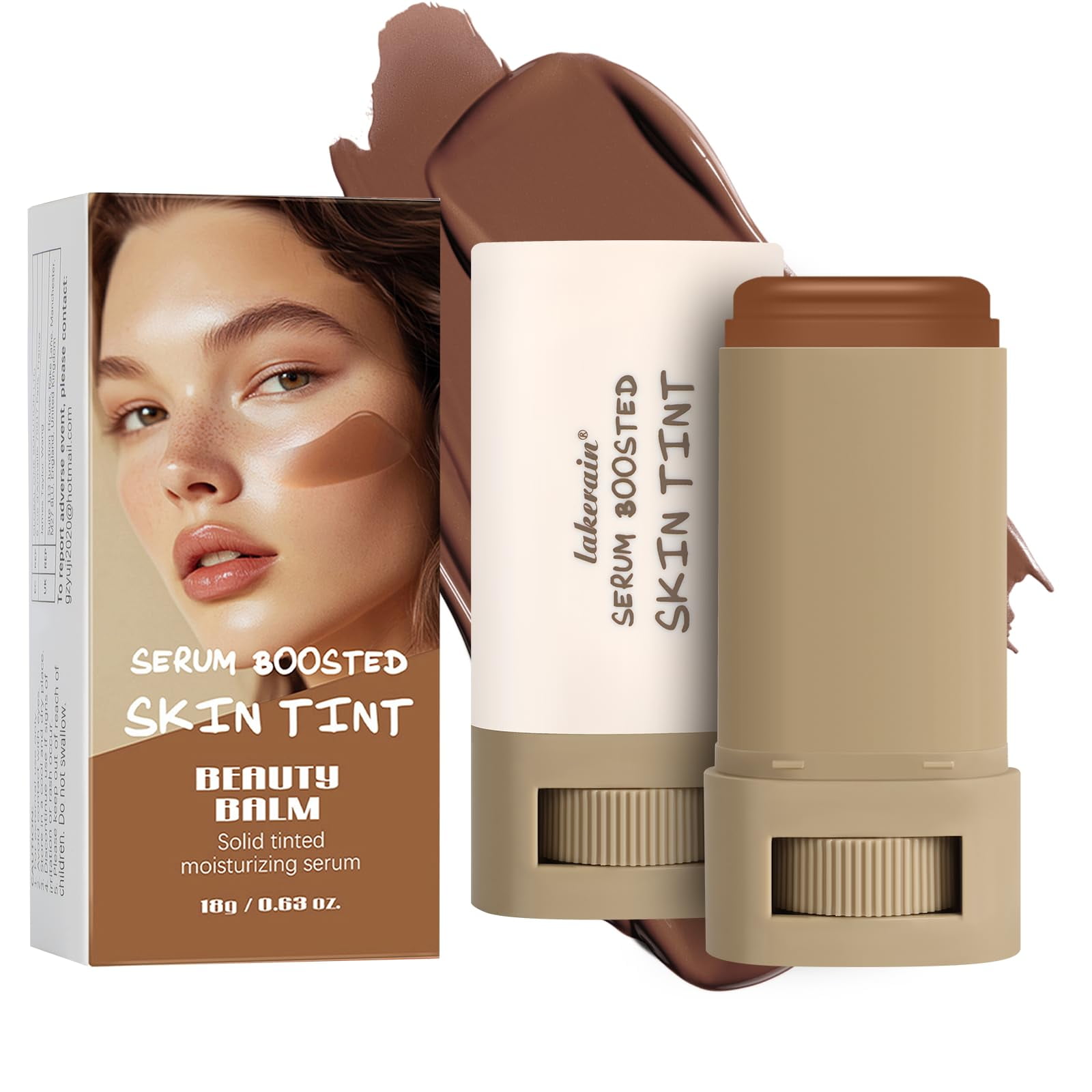 Foundation Stick Beauty Balm Serum Boosted Skin Tint, Solid Tinted ...