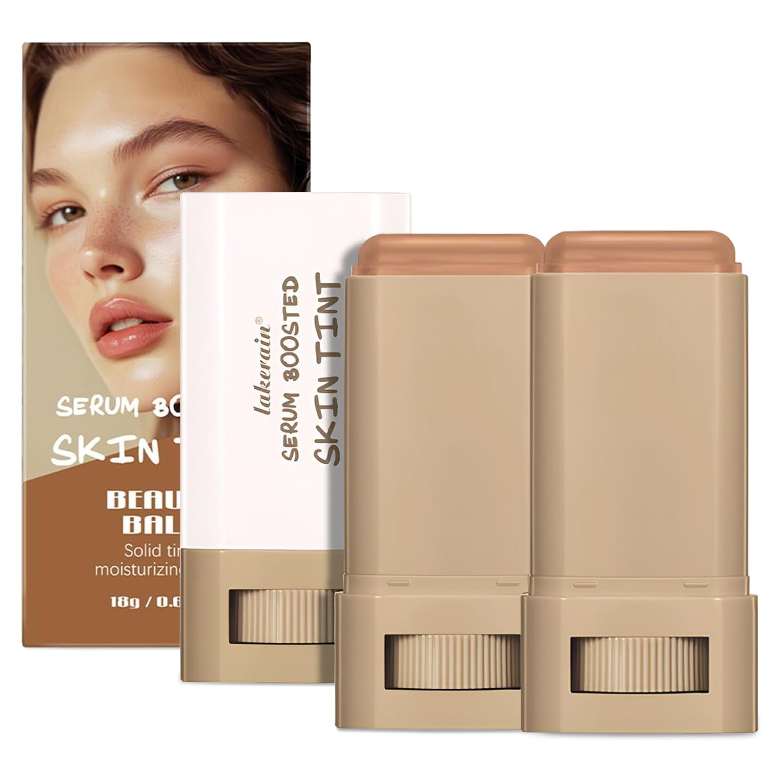 Foundation Stick Beauty Balm Serum Boosted Skin Tint, Solid Tinted ...