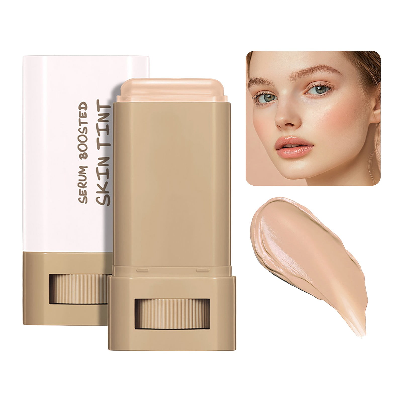 Foundation Stick Beauty, Solid Tinted Moisturizing Serum Contour Stick ...