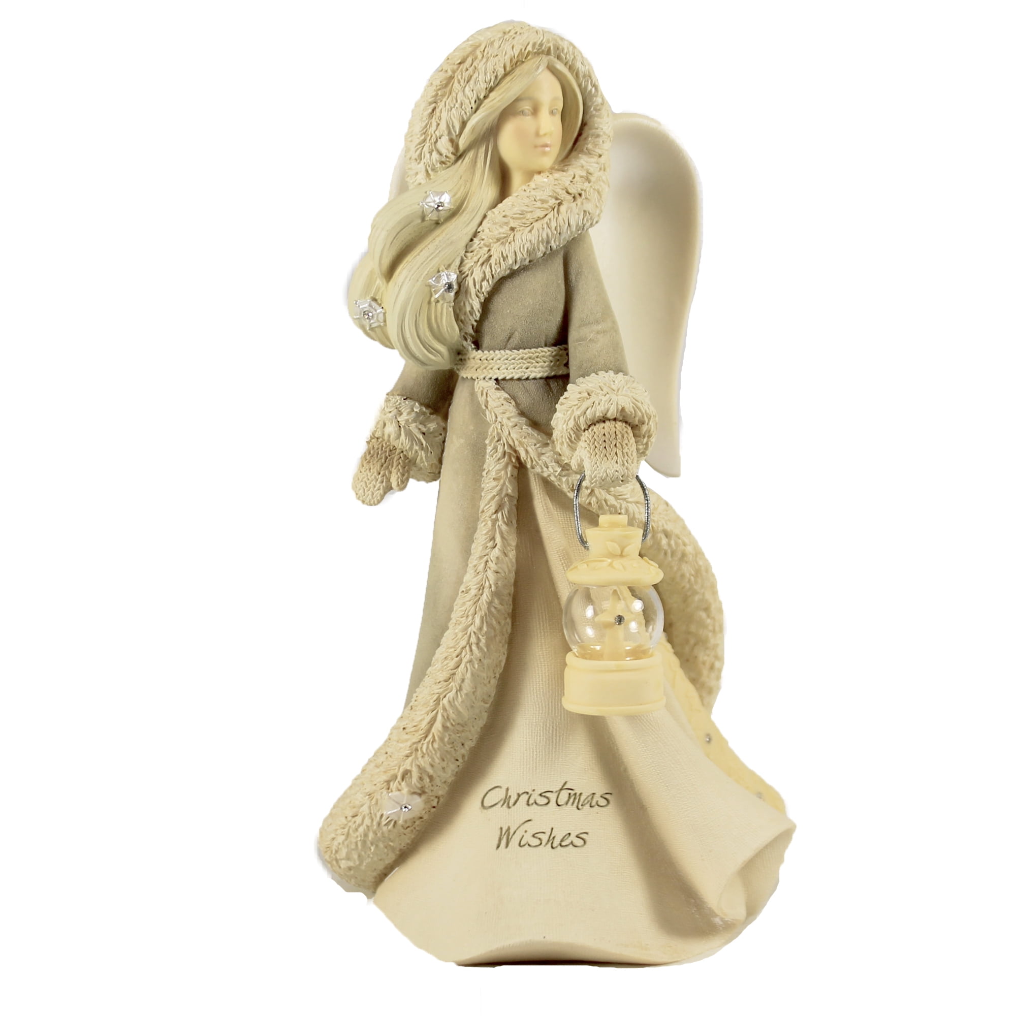 Foundations Christmas Wishes Angel Polyresin Wings Holy Holiday 6006484 ...
