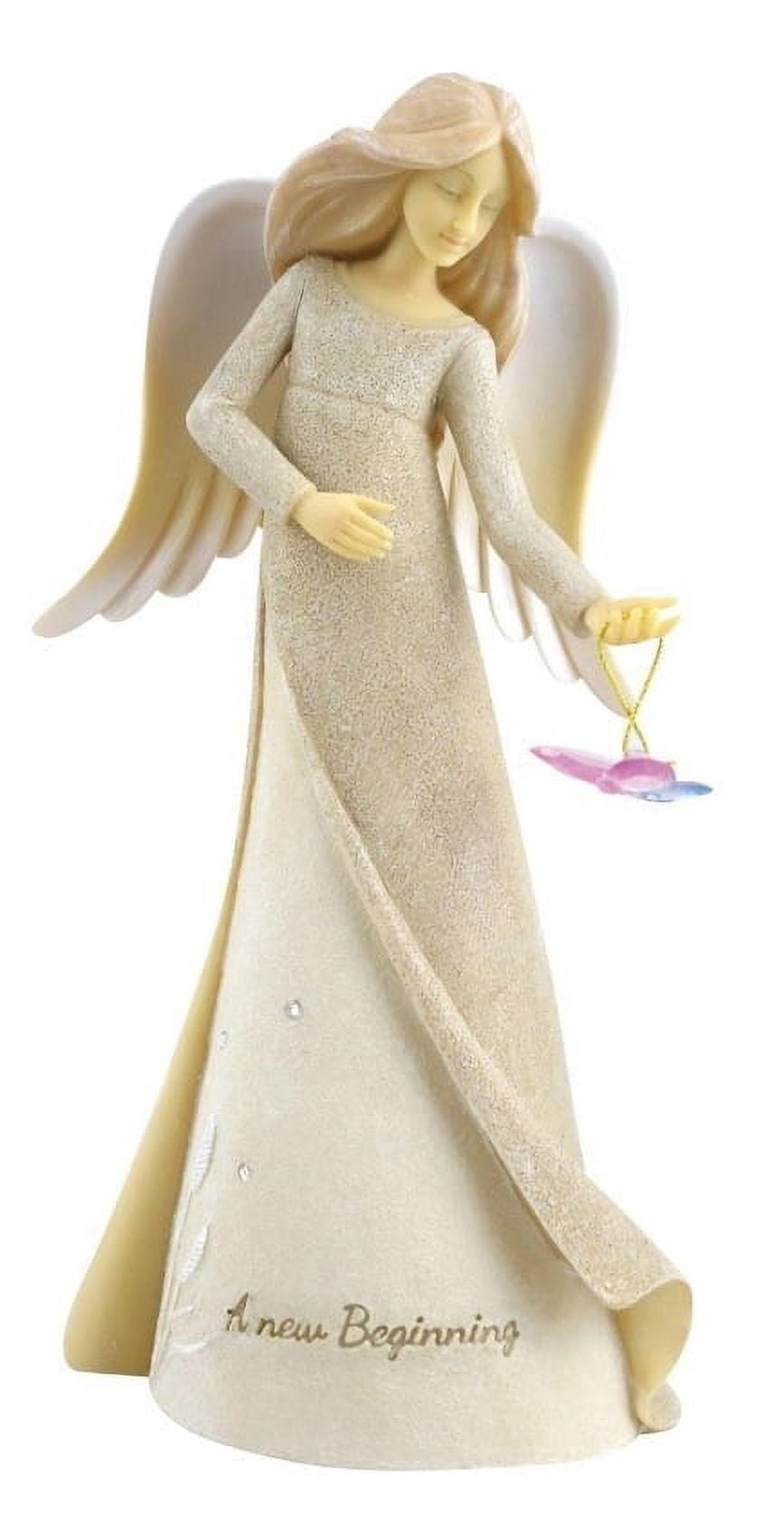 Foundations Expressions a New Beginning Butterfly Angel Figurine 4.1in ...