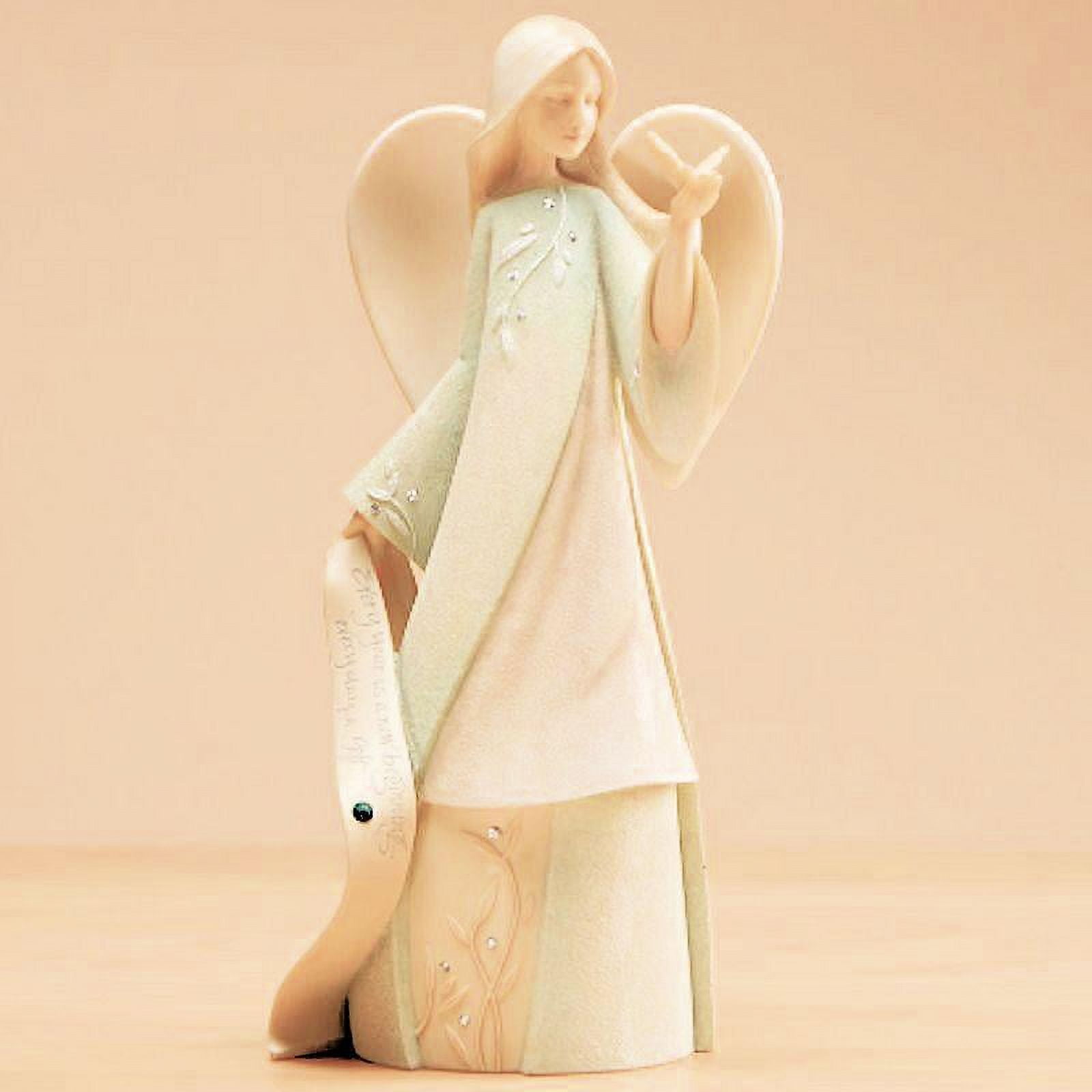 Foundations Monthly Birthstone Angels May Angel Figurine - Walmart.com