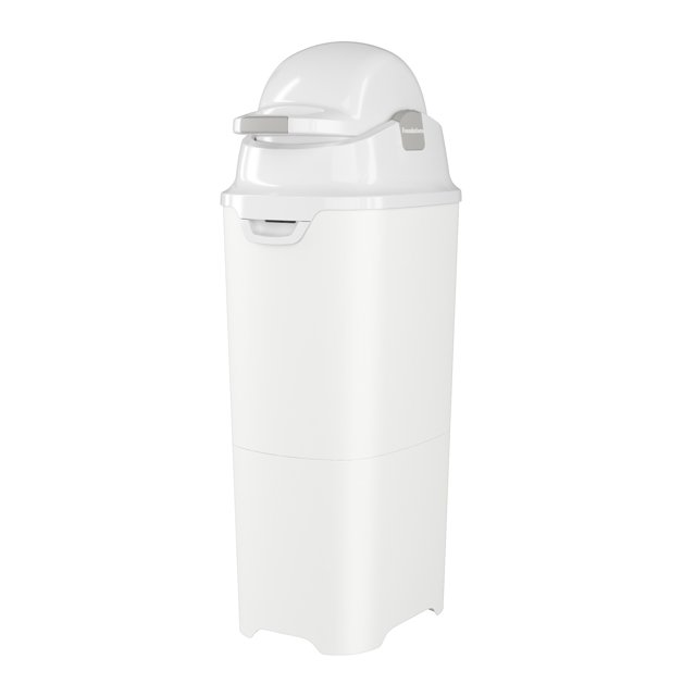 Foundations Premium Tall Diaper Pail White - Walmart.com