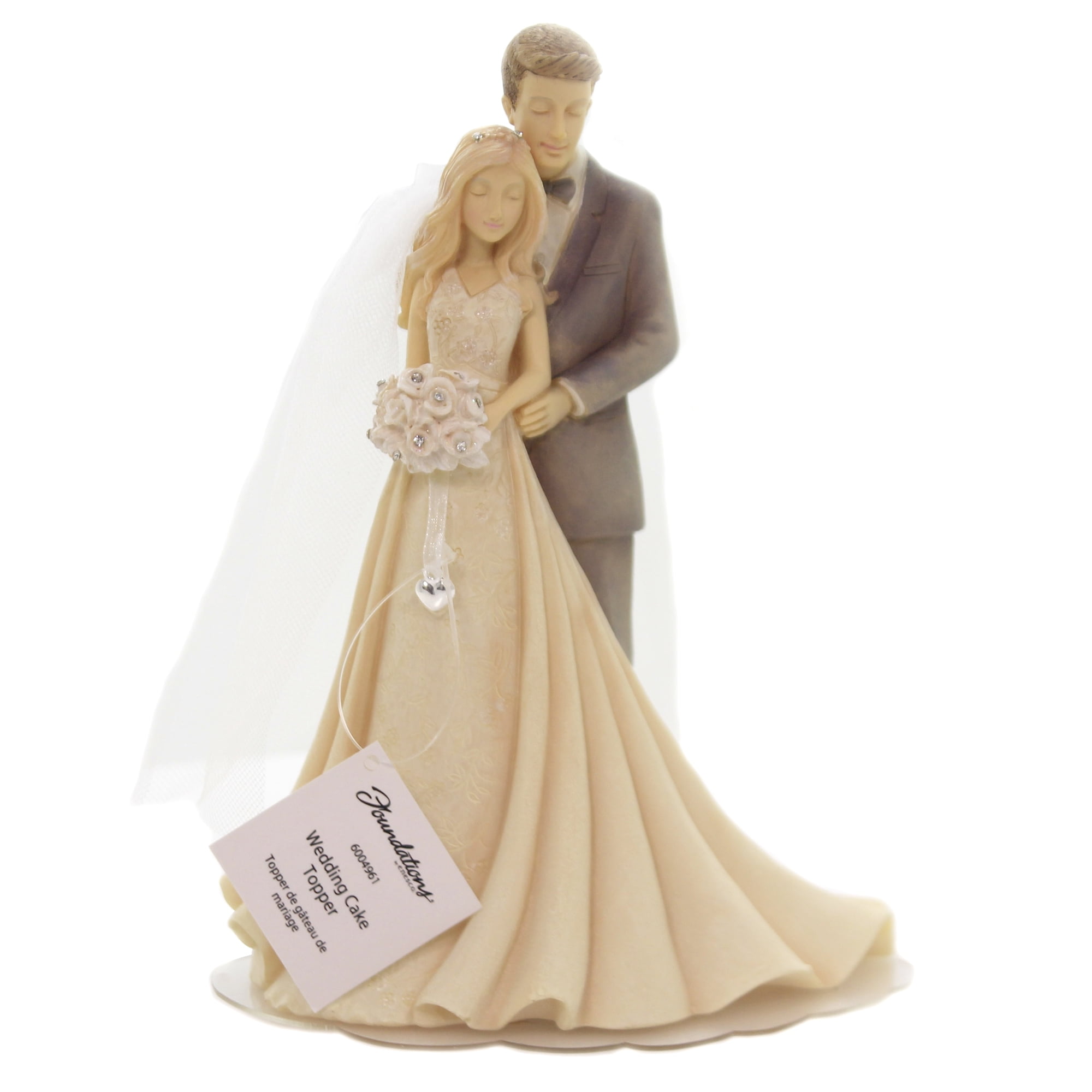 Foundations Wedding Cake Topper Polyresin Marriage Couple 6004961 ...