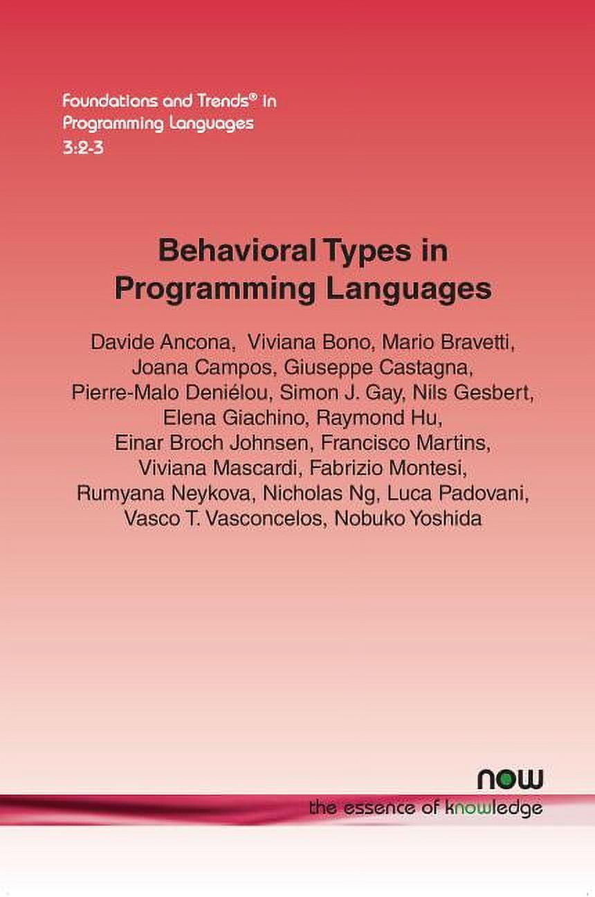 Foundations And Trends r In Programming Languages Behavioral Types In foundations-and-trends-r-in-programming-languages-behavioral-types-in