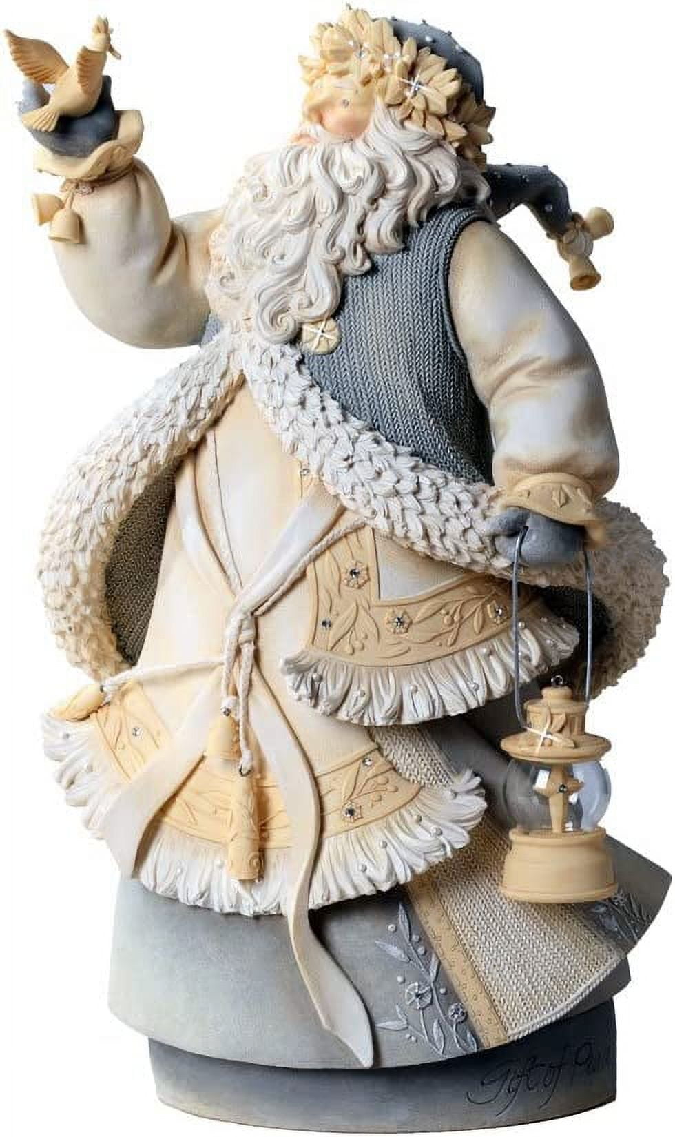 Foundations by Enesco Peace Masterpiece Santa Figurine - Walmart.com