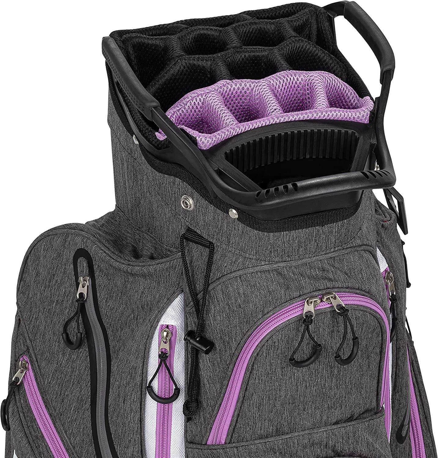 Founders Club Franklin Golf Push Cart Bag -Riding Cart Bag -Full Bag ...