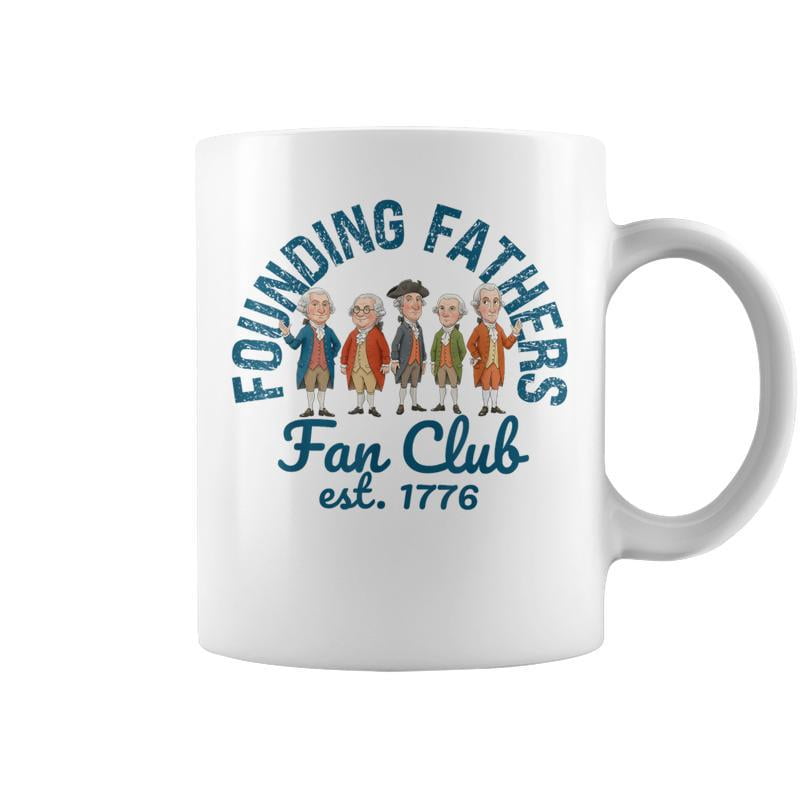 Founding Fathers Fan Club History Teacher Coffee Mugs - Walmart.com