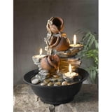 Fountain Cellar FCT002 Tavolo Luci Mini Pot Tabletop Fountain with ...