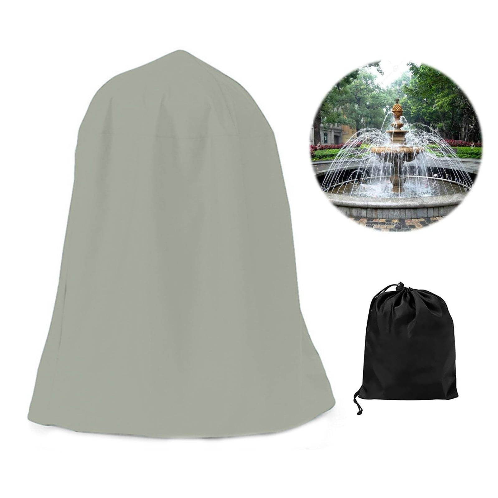 Fountain Cover,Garden Fountain Covers,Weatherproof Fountain Dust Cover ...