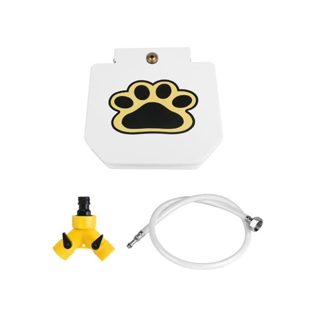 Fountain Outdoor Step-On Activated Sprinkler Dog Pet Water Dispenser ...