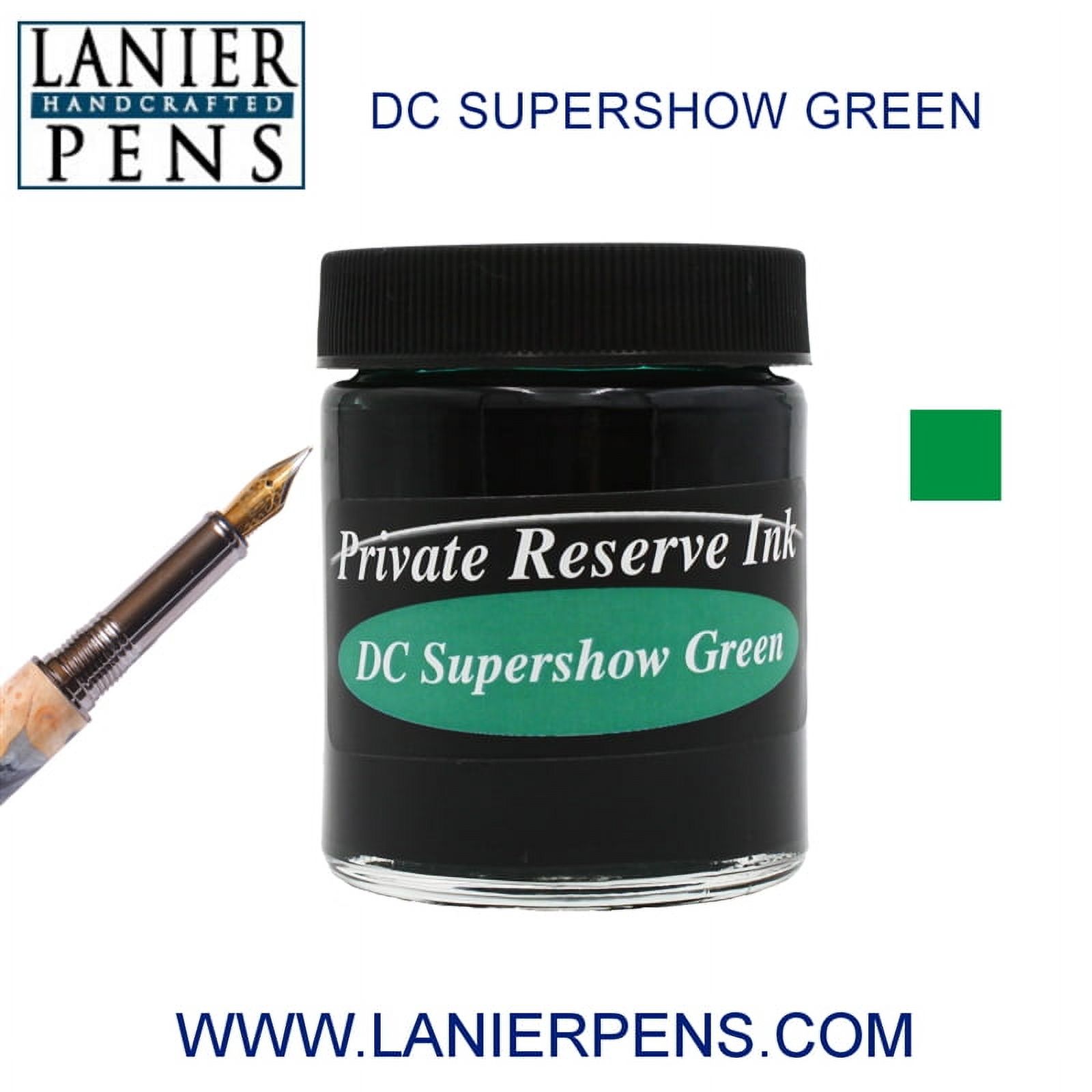 Fountain Pen Ink - DC Supershow Green - Walmart.com
