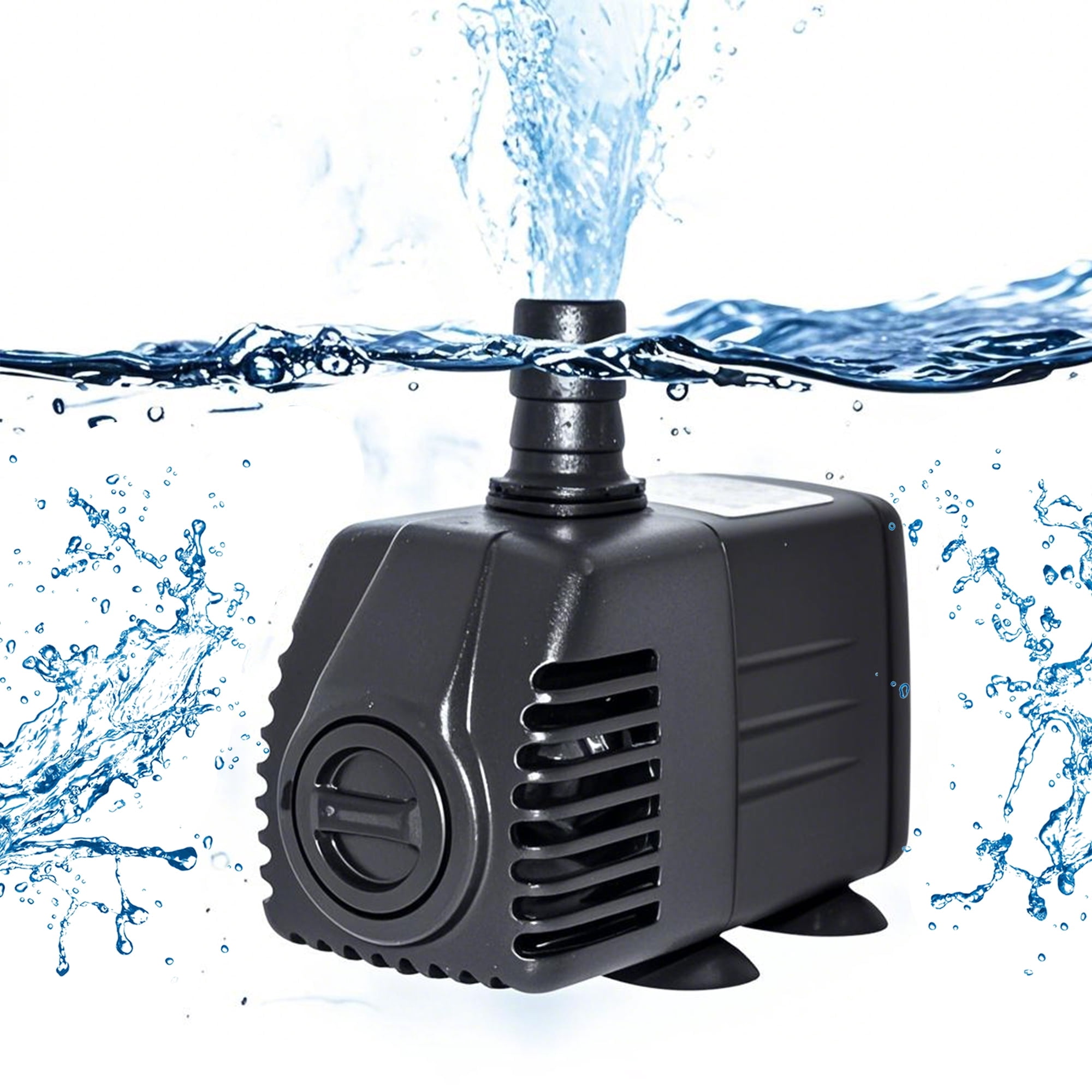 Fountain Pump, Pond Pump, 220 GPH Universal Submersible Water Pump ...