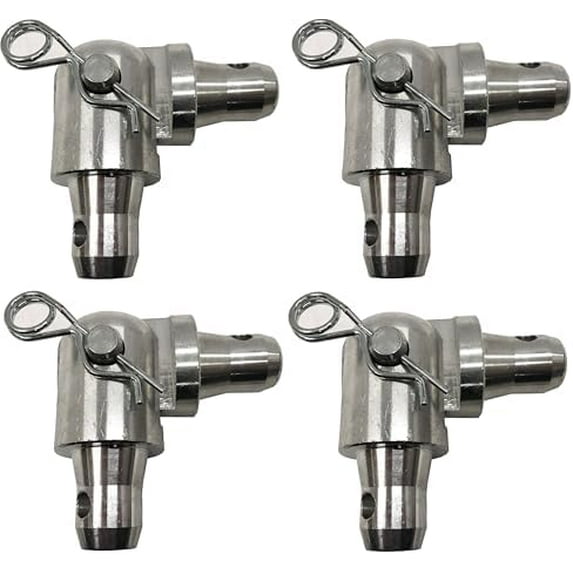 Four (4) Pack Single Tube Hinge Block Fits Standard 2" Size Truss ...