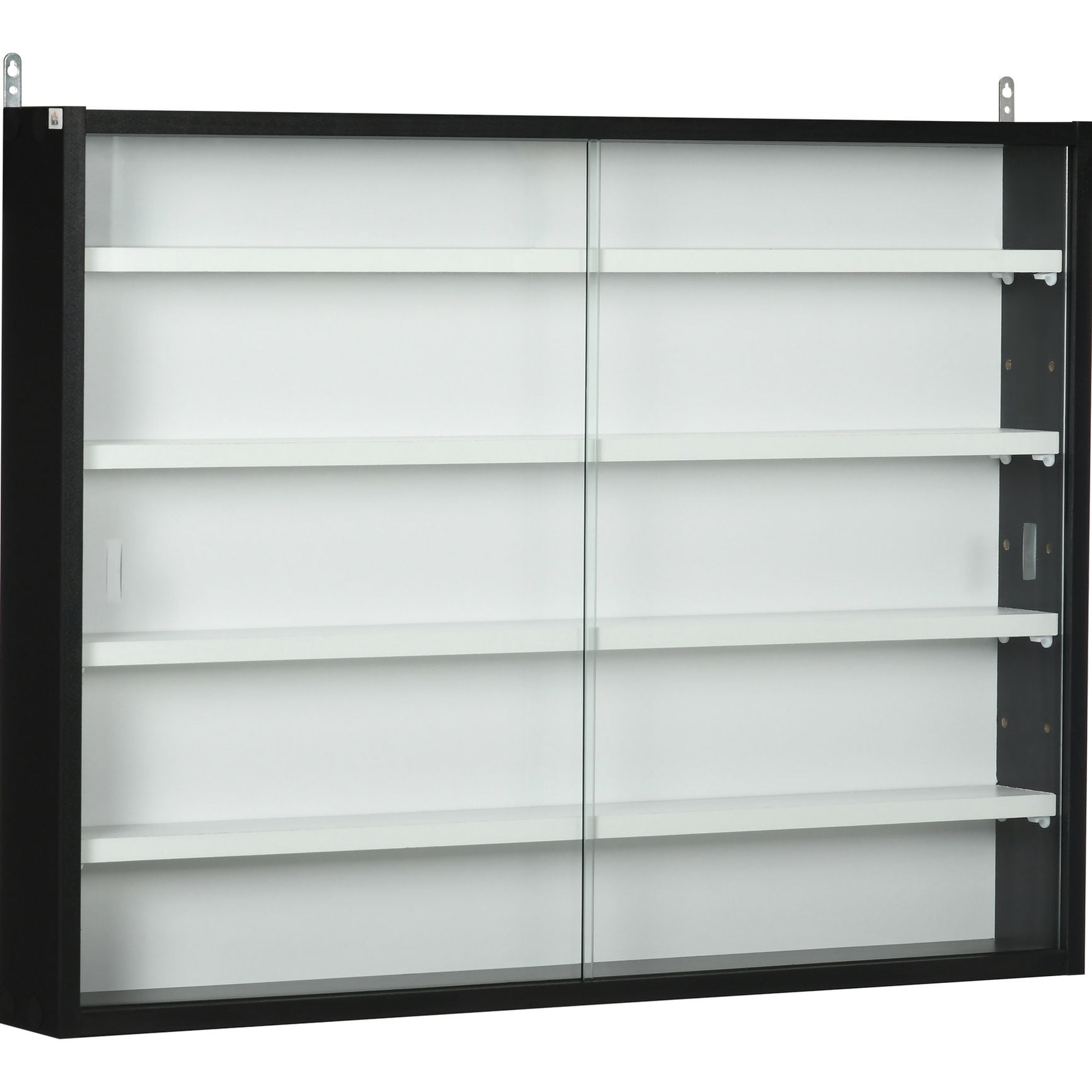 Four Adjustable Shelves / Showcase Commemorative Medals / Glass Display ...