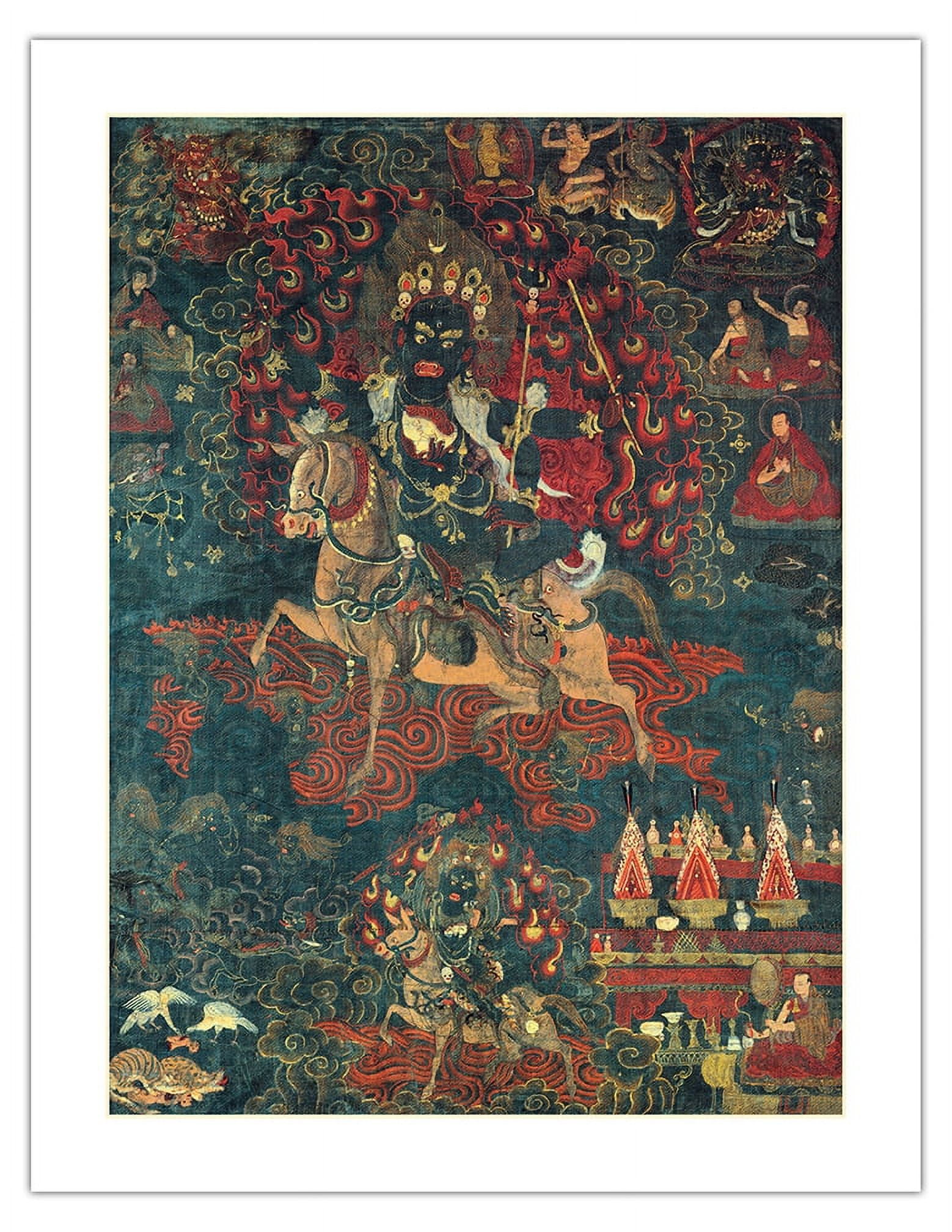 Four-Armed Shri Devi Dusolma - Tantric Buddhist Protector Deity ...