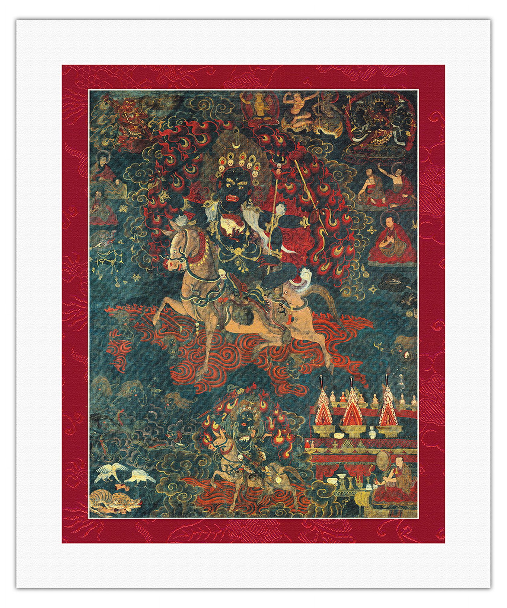 Four-Armed Shri Devi Dusolma - Tantric Buddhist Protector Deity ...