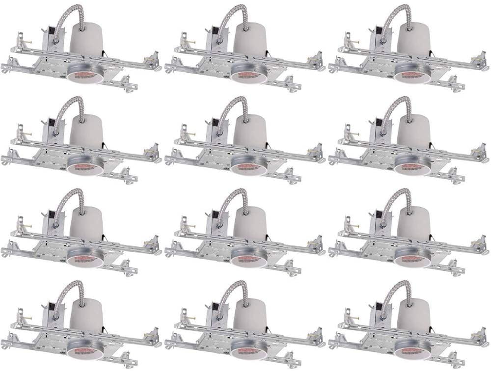 Four Bros 3 Inch IC Rated Recessed Light Housing, Air Tight, 120-277V ...