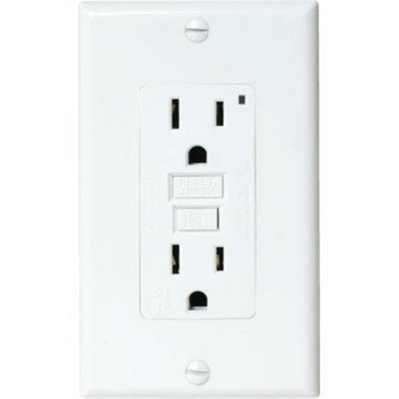 Four Bros Lighting GFCI-20-WHITE-LED-2008 GFCI - 20 amp Duplex ...