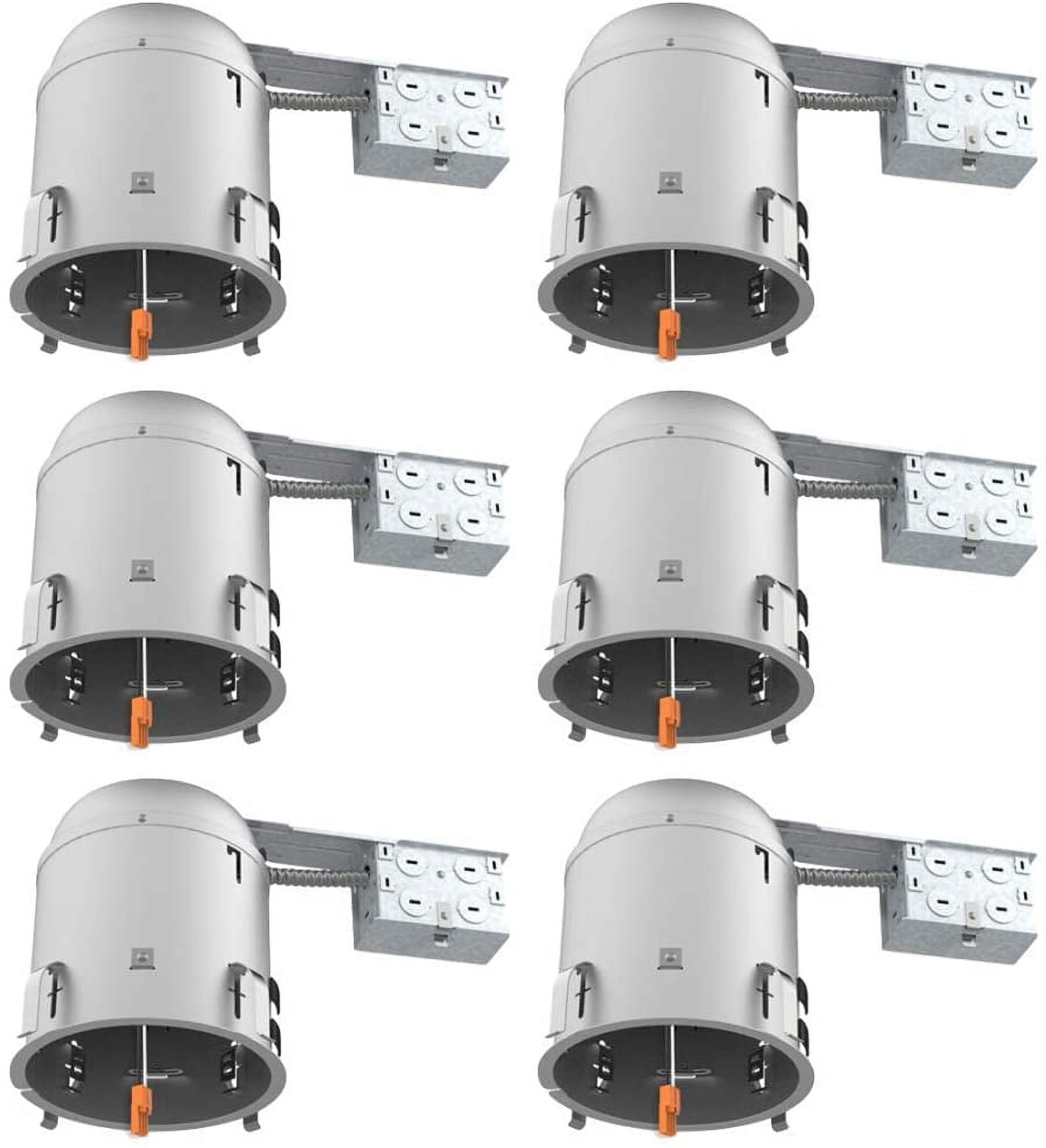 Four Bros Lighting LED-6-RM-IC/6PK Remodel LED Recessed Can Light - 6 ...
