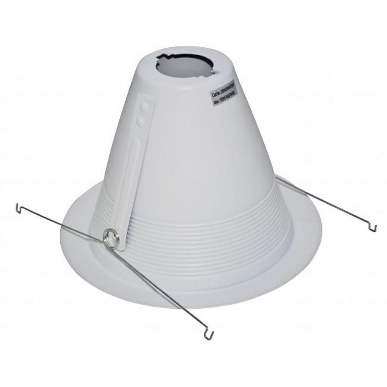 Four Bros Lighting SB30-WHT-CONE-6PK 6 In. Cone Stepped Baffle with ...