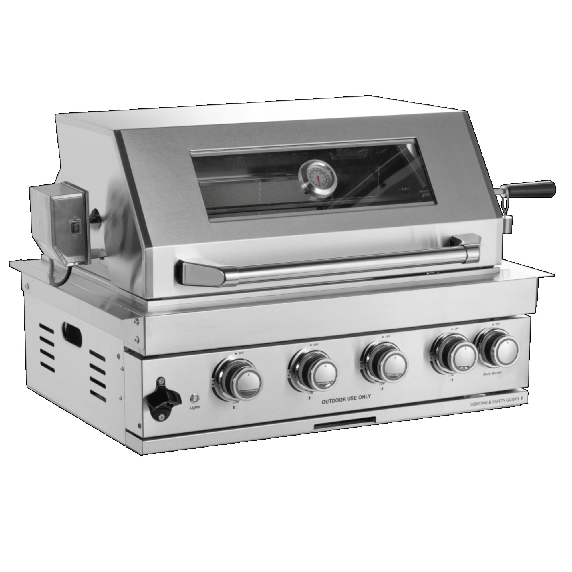 Four Burner Gas Grill , 48000 BTU Stainless Steel Build In Grill（LTL ...