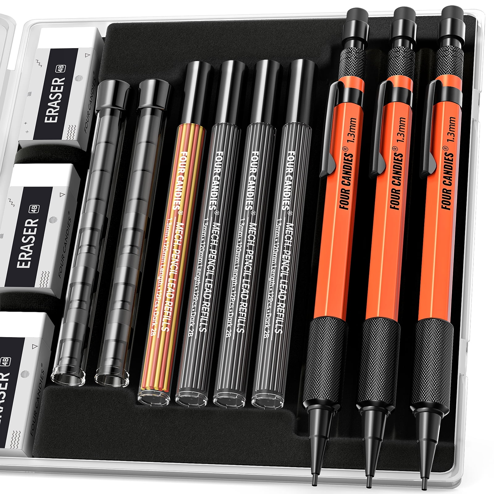 Heavy mechanical pencil store