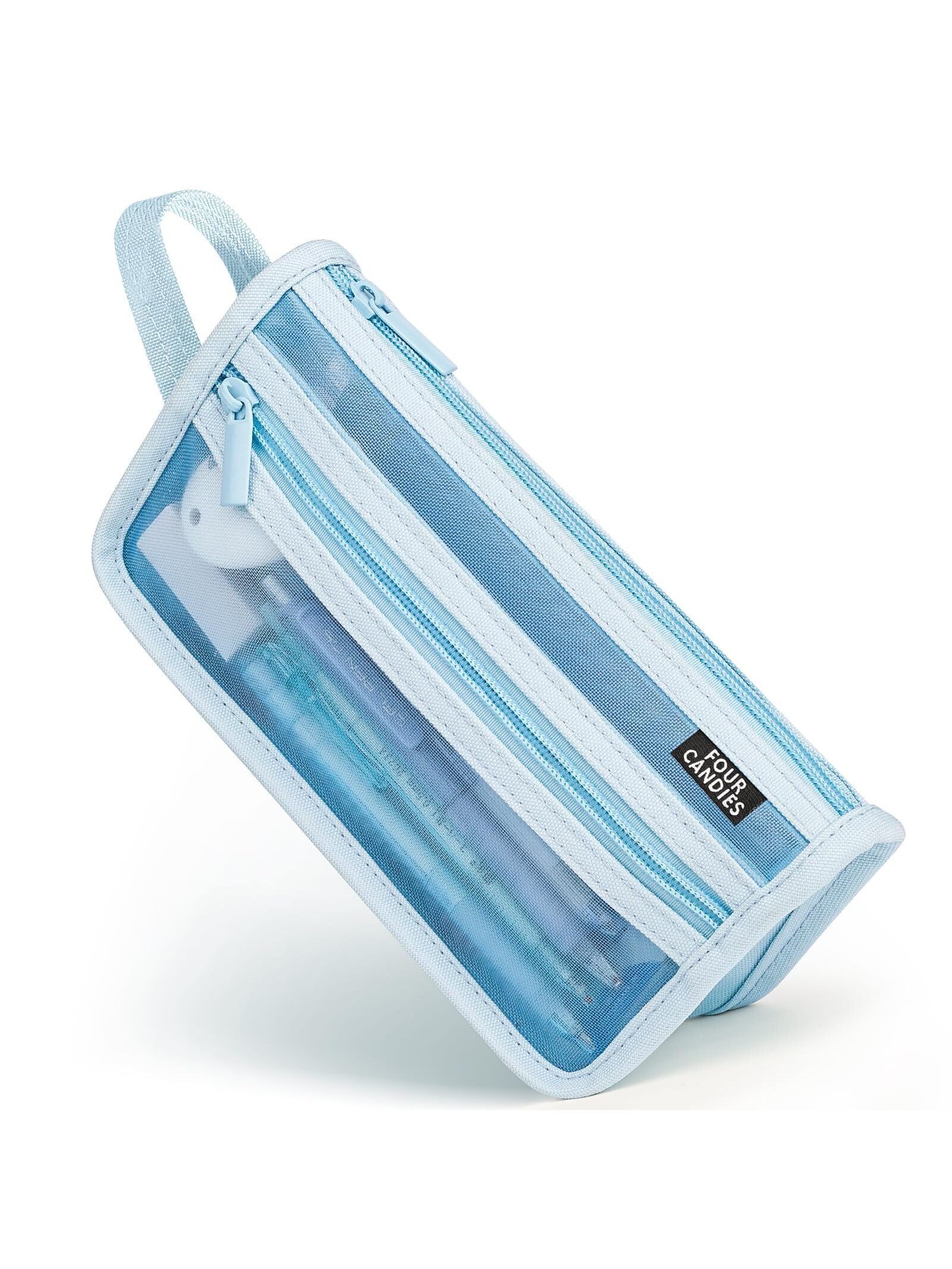 Four Candies Large Capacity Pencil Case, Pencil Case with Zipper ...