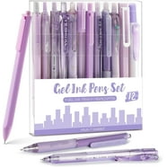 Fiskars Gel Pen Set, Assorted Colors, 0.8 mm - 1.0 mm Tip Sizes, 48 Per ...