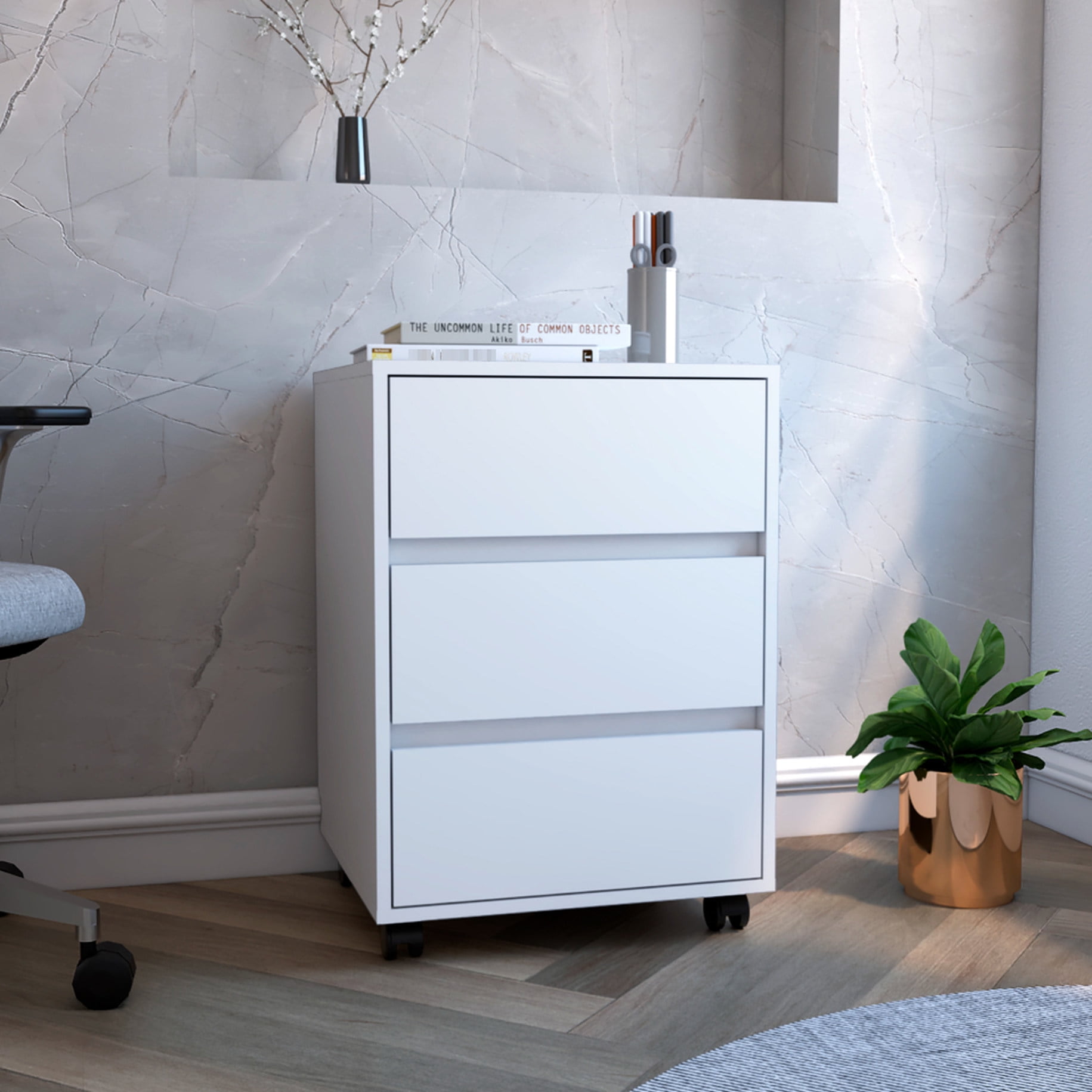 Four-Caster Cabinet with Drawers+Locking Function”-“Business Record ...