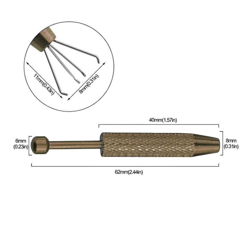Four Claw Electronic Component Gripper Made Of Quality Stainless Steel ...