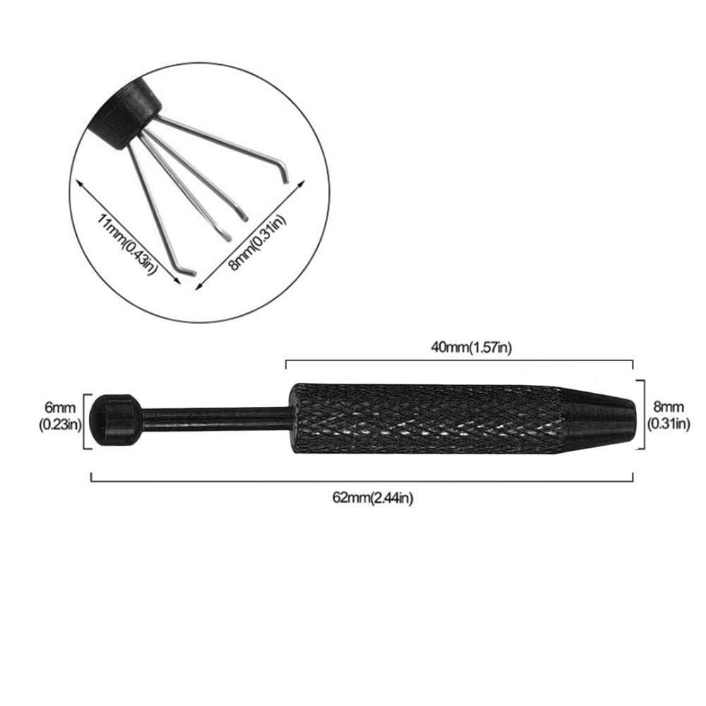 Four Claw Electronic Component Gripper Made of Quality Stainless Steel ...