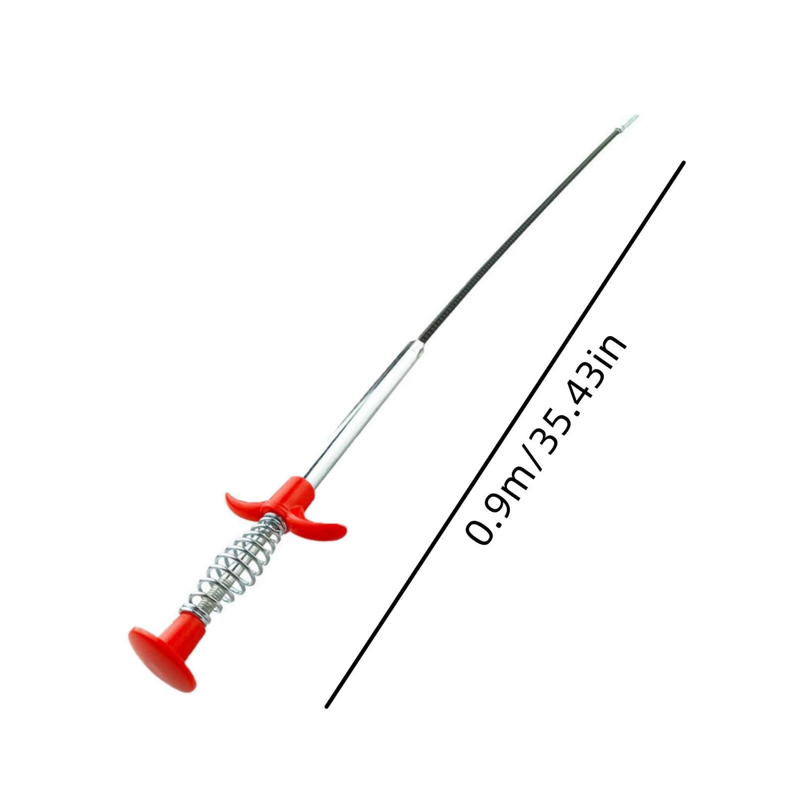 Four Claw Toilet Unclogger Tool for Sink and Bathtub Drain, Manual Pipe ...