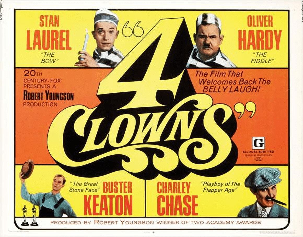 Four Clowns - movie POSTER (Style B) (11" x 17") (1970) - Walmart.com