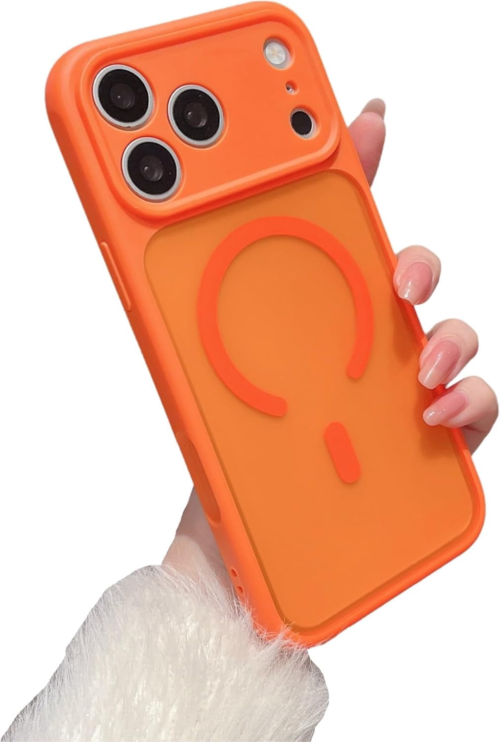 Four Corners Protection Skin Touch Feel Camera Protect Magnetic Phone ...