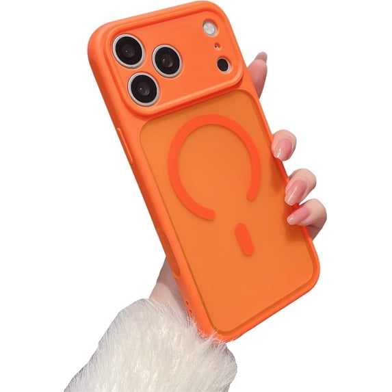 Four Corners Protection Skin Touch Feel Camera Protect Magnetic Phone ...