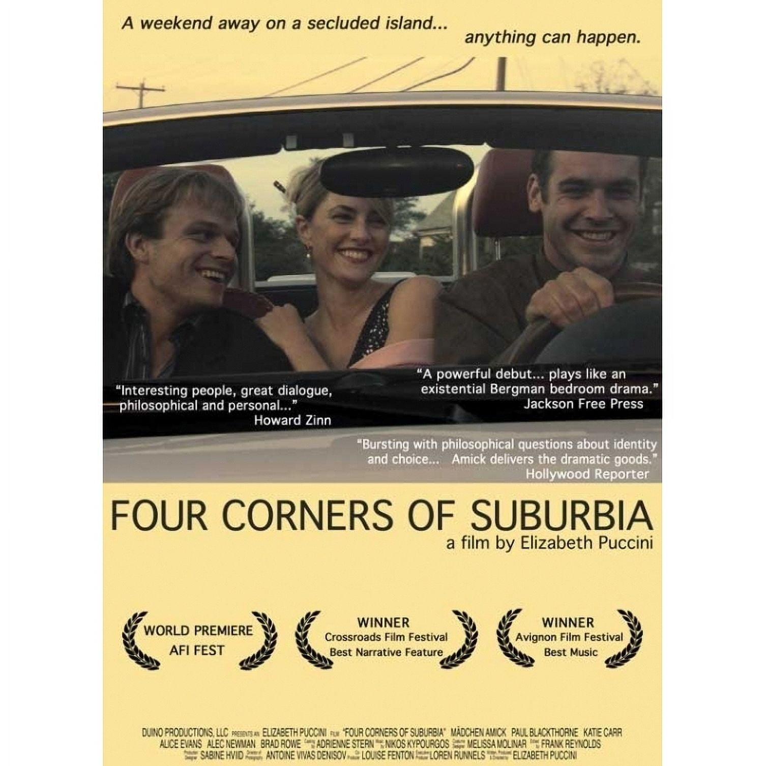 Four Corners of Suburbia Movie Poster (11 x 17) - Walmart.com