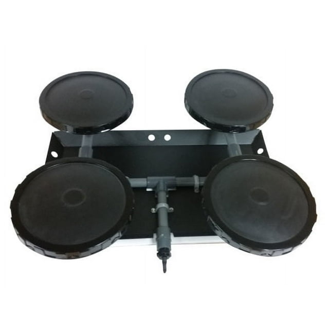 Four Disc 9" Rubber Membrane Diffusers with Self Sinking Base - 3/8", 1 ...