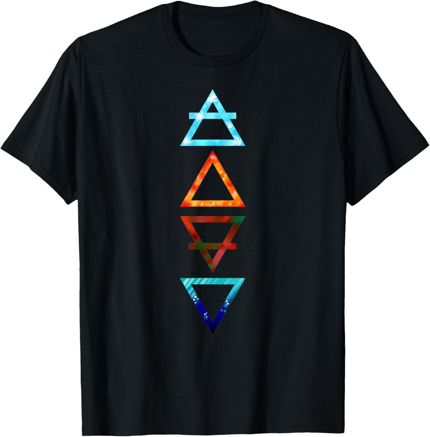 Four Element Greek Triangle Symbols (Air, Fire, Earth, Water - Walmart.com