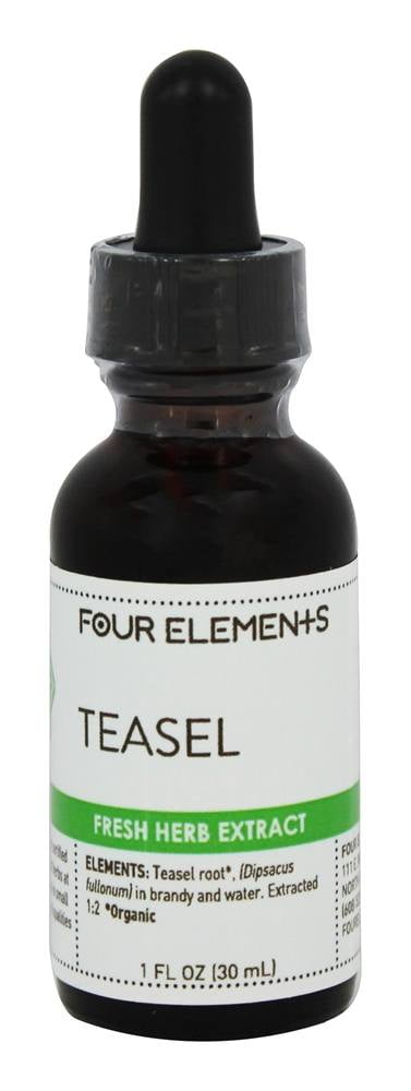 Four Elements Herbals - Fresh Herb Extract Tincture Teasel - 1 fl. oz ...