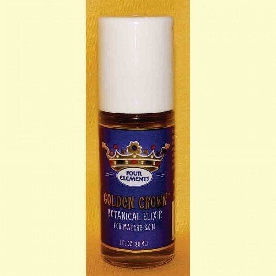 Four Elements Organic Herbals Golden Crown Botanical Elixir 1 oz Roll ...