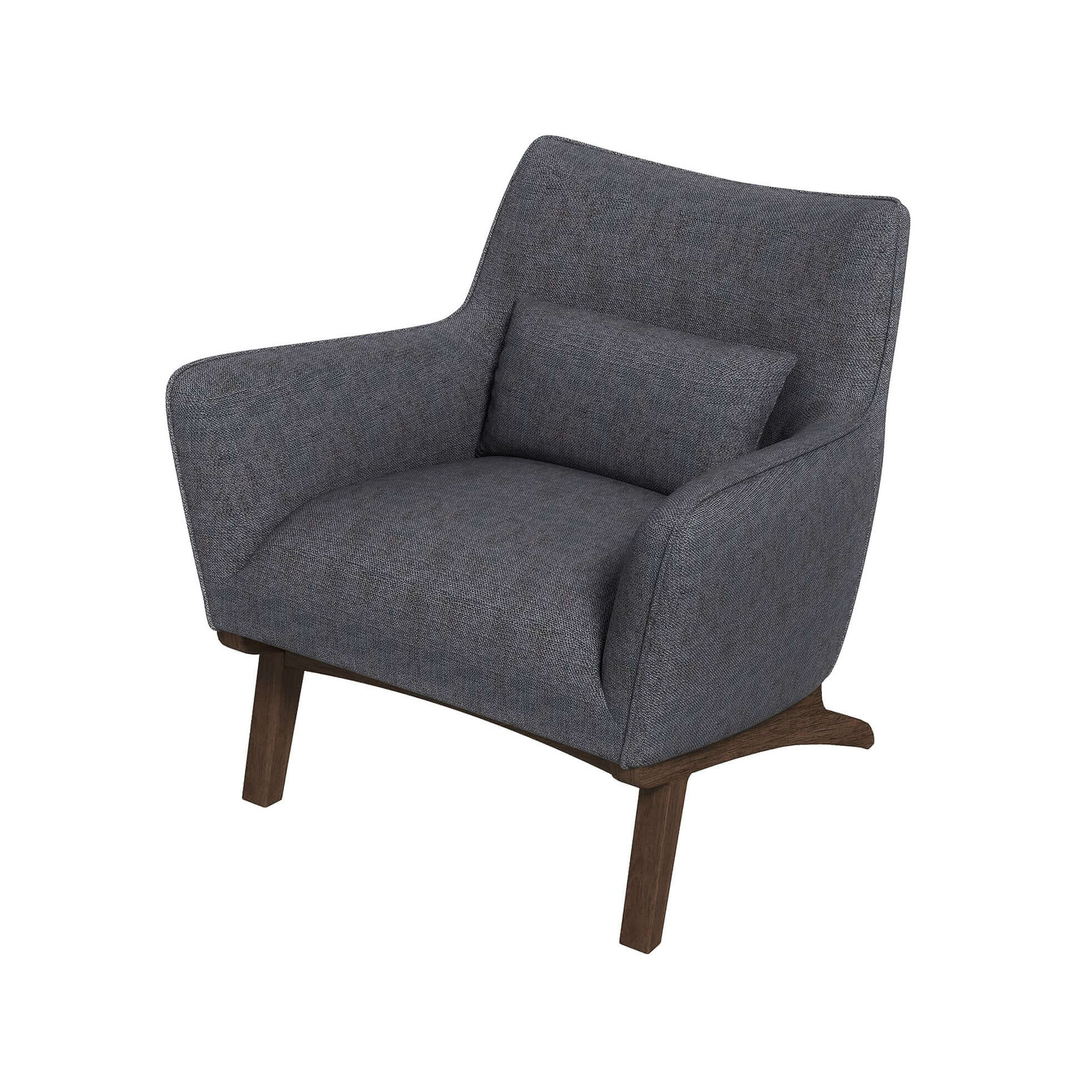 Four Finished Legs / Small Room Furniture / High - comfort Armchair ...