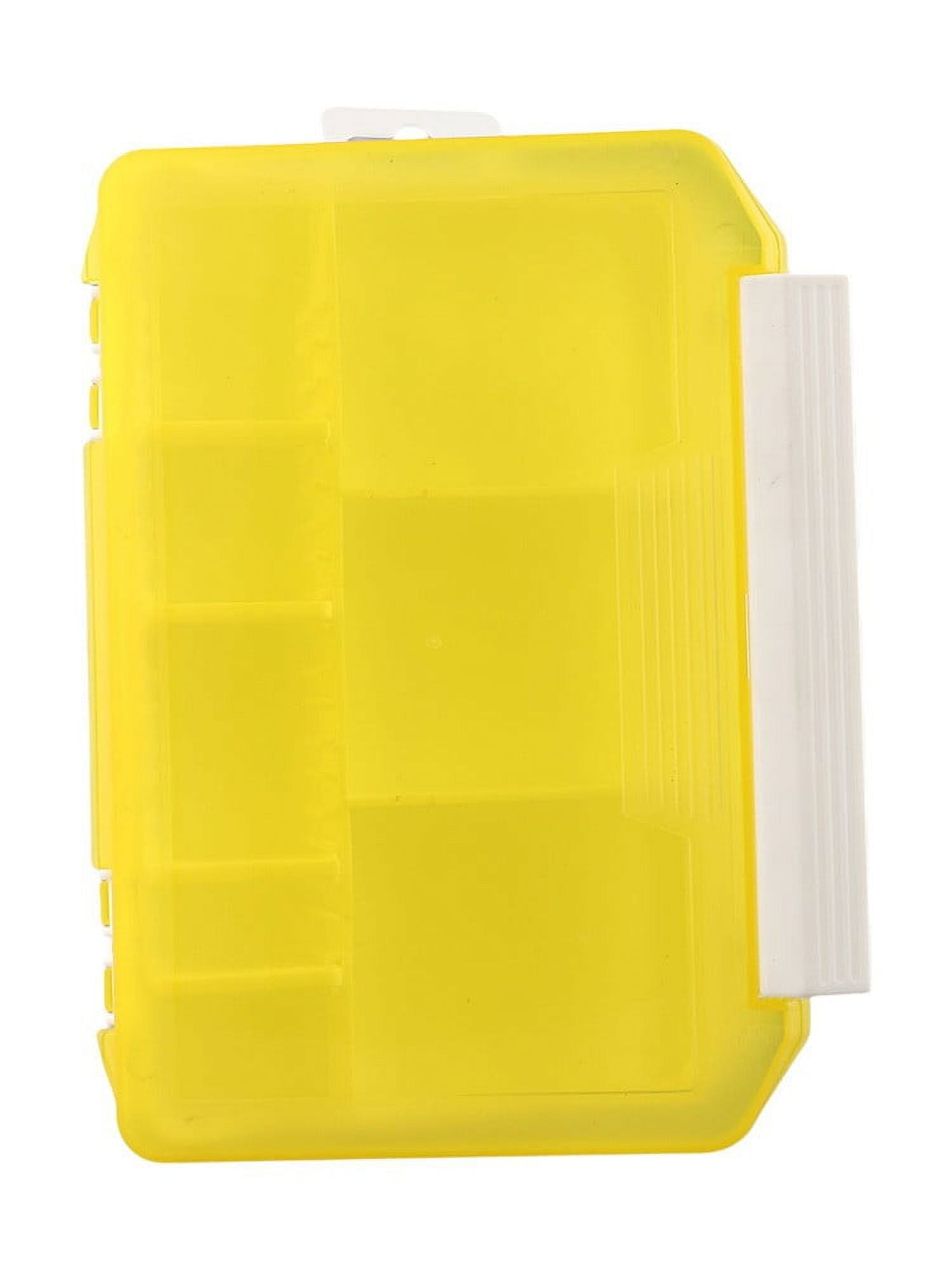 Four Grids Tackle Lure Box Plastic Storage Organizer Box with Removable ...