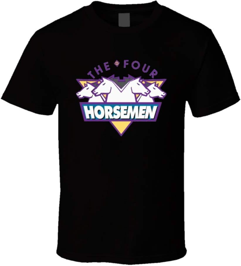 Four Horsemen Retro Logo RIC Flair Black T Shirt - Walmart.com