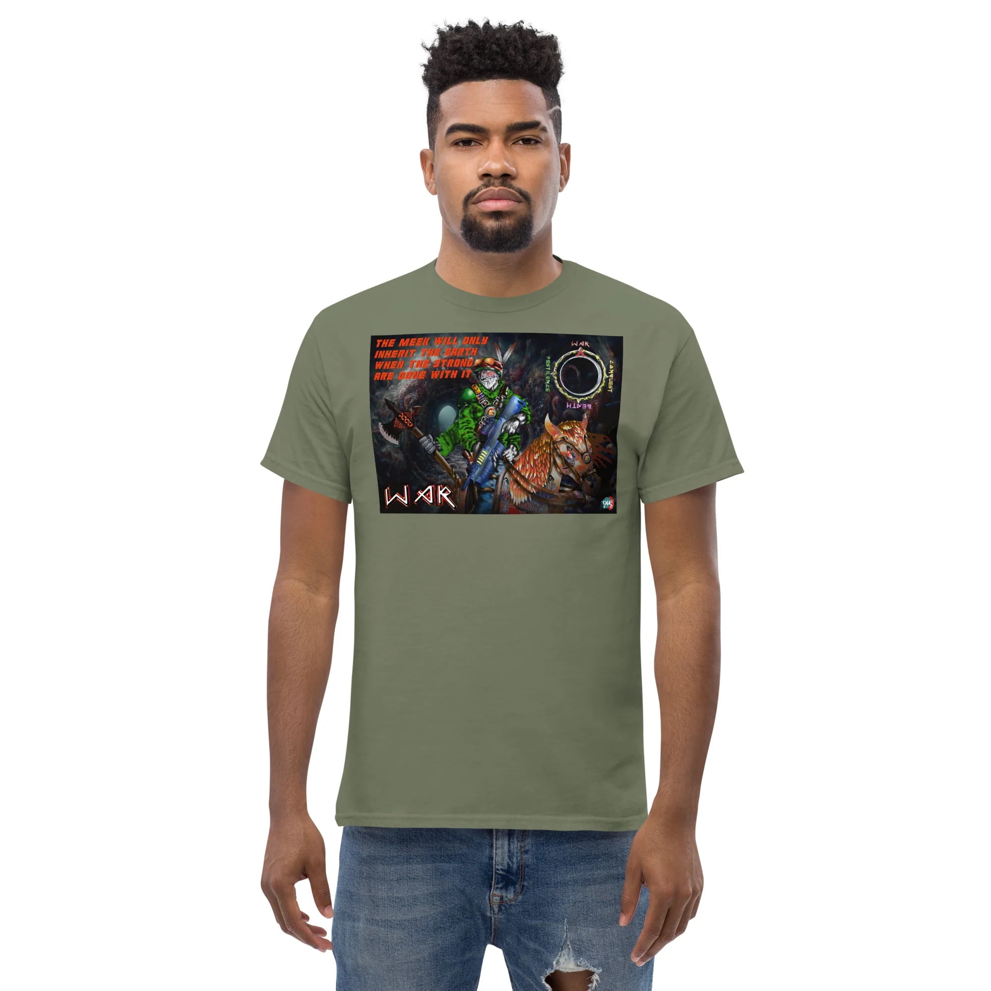 Four Horsemen of the Apocalypse: War unisex graphic t-shirt - Walmart.com