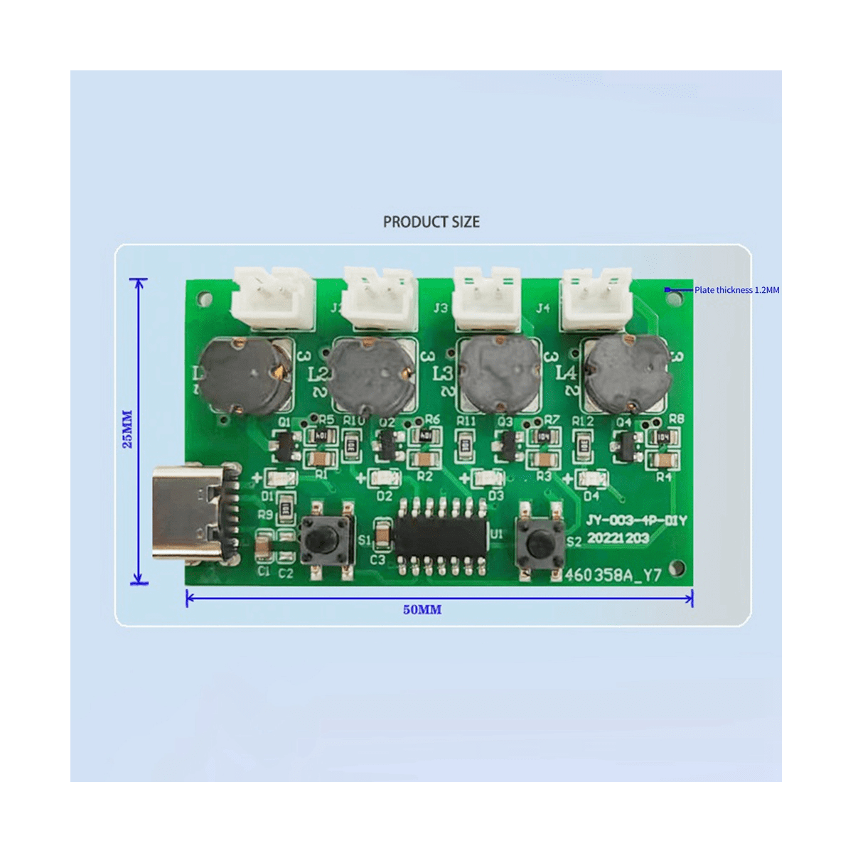 Four- Humidifier Module Humidifier Control Board Atomizer Driver Board ...