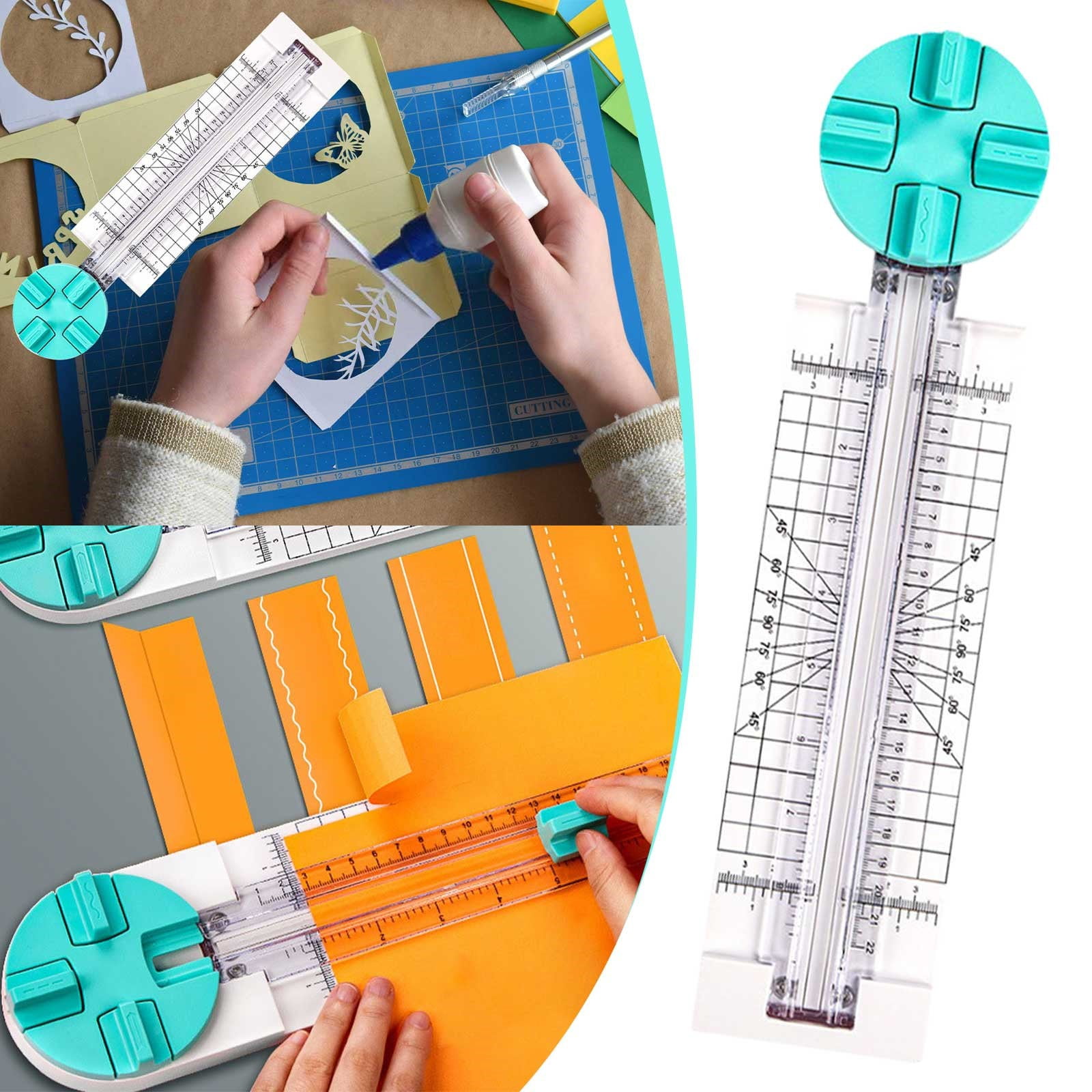 Four-In-One Paper Cutting Machine 4 in 1 Paper Cutter 4 in 1 Portable ...